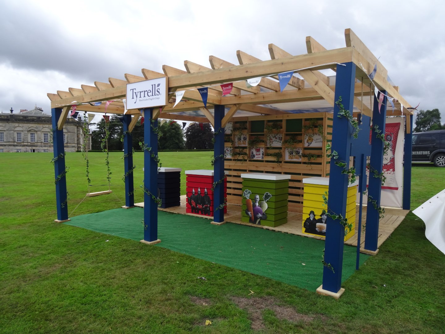 Tyrrells - Outdoor Exhibition Stands In The UK | RDW Exhibitions
